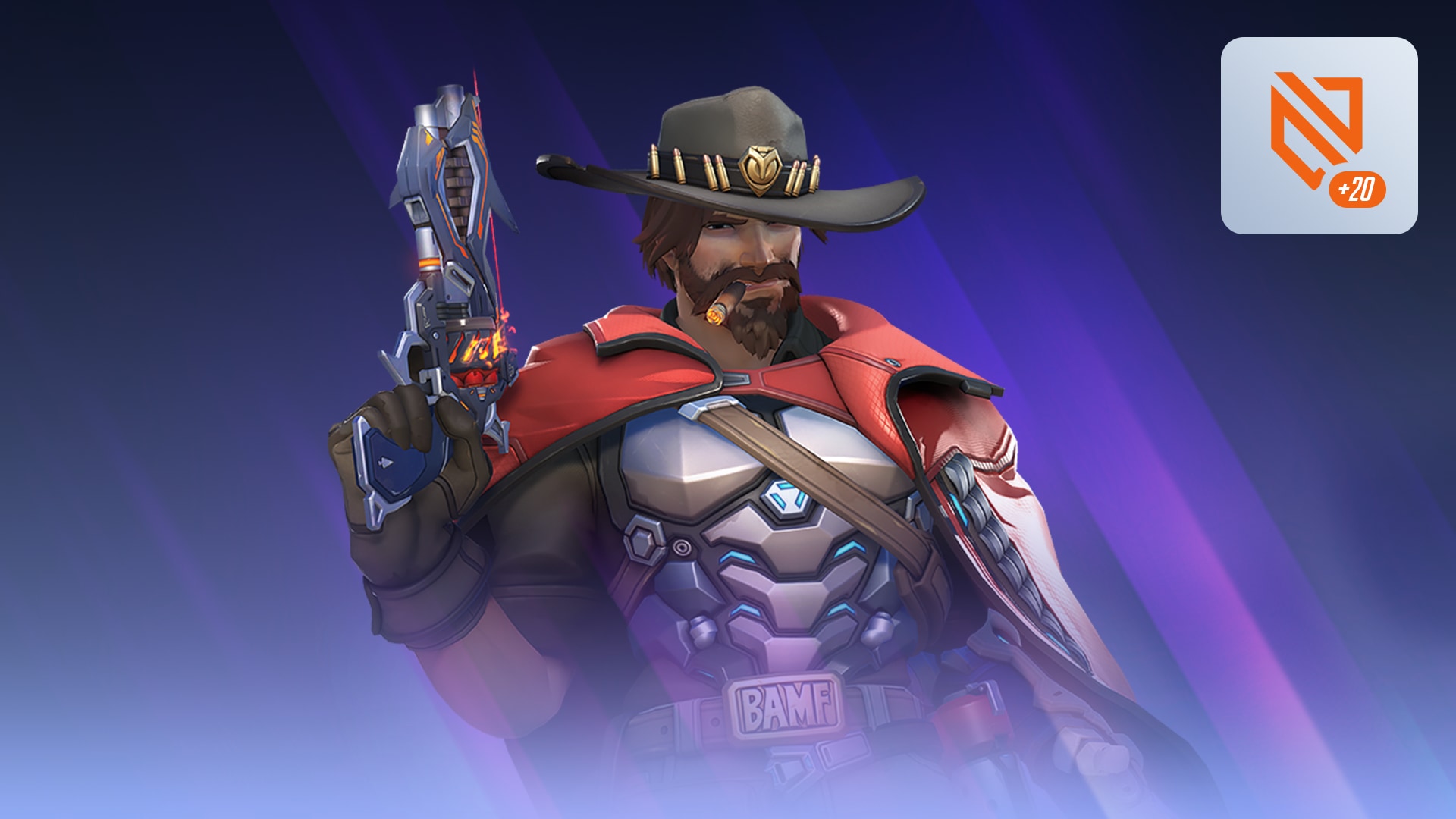 Overwatch® 2: Oferta de Visual Completo de Arma Mítica do Cassidy ...