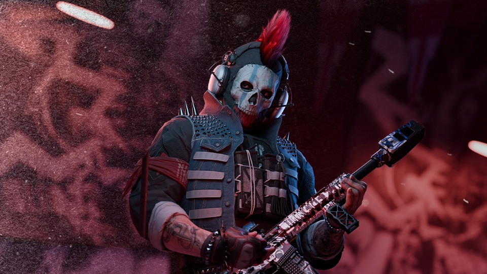 《決勝時刻®：現代戰爭® III 2023》- 曳光彈組合包：幽靈龐克專業組合包 - 《決勝時刻》 | Battle.net