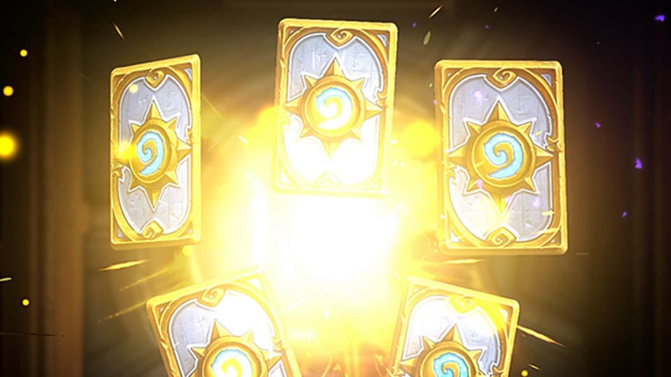 Real Hearthstone Card Packs
