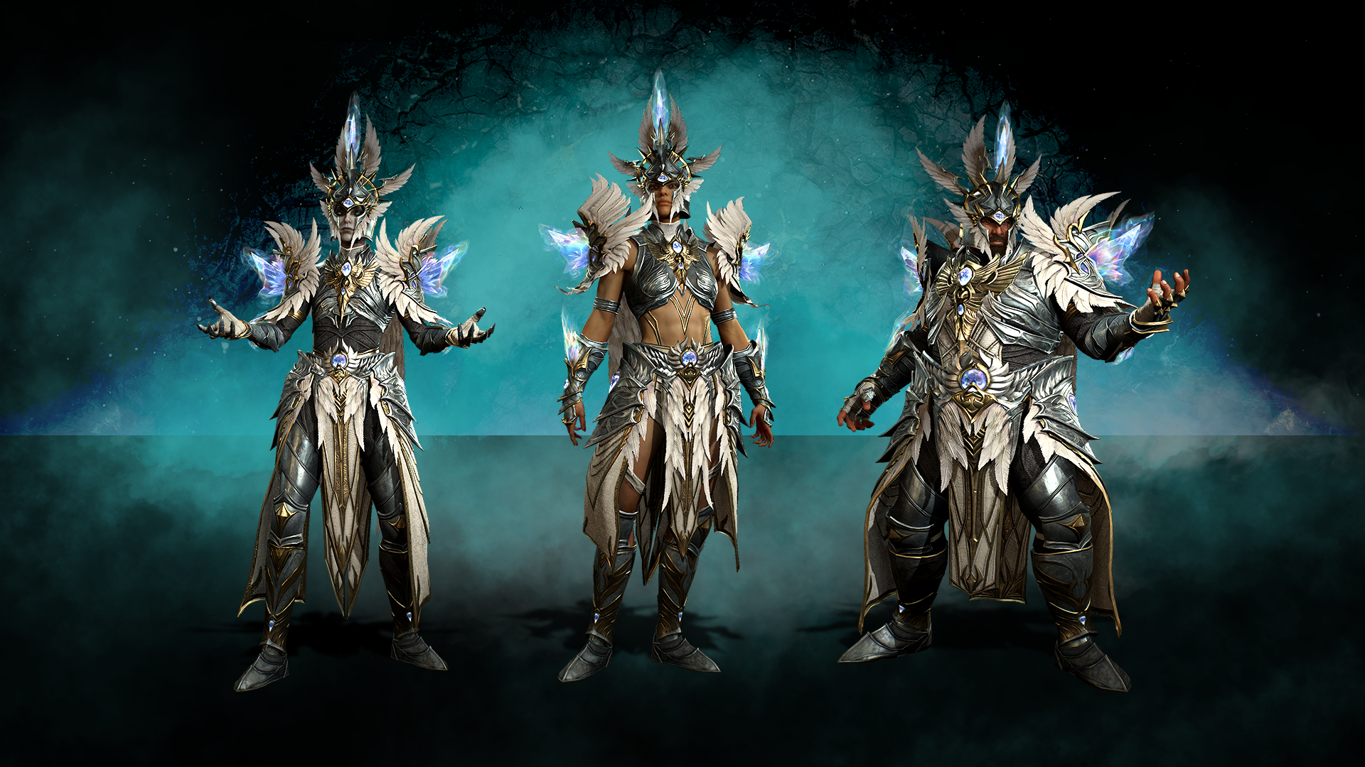 fantasy templar armor
